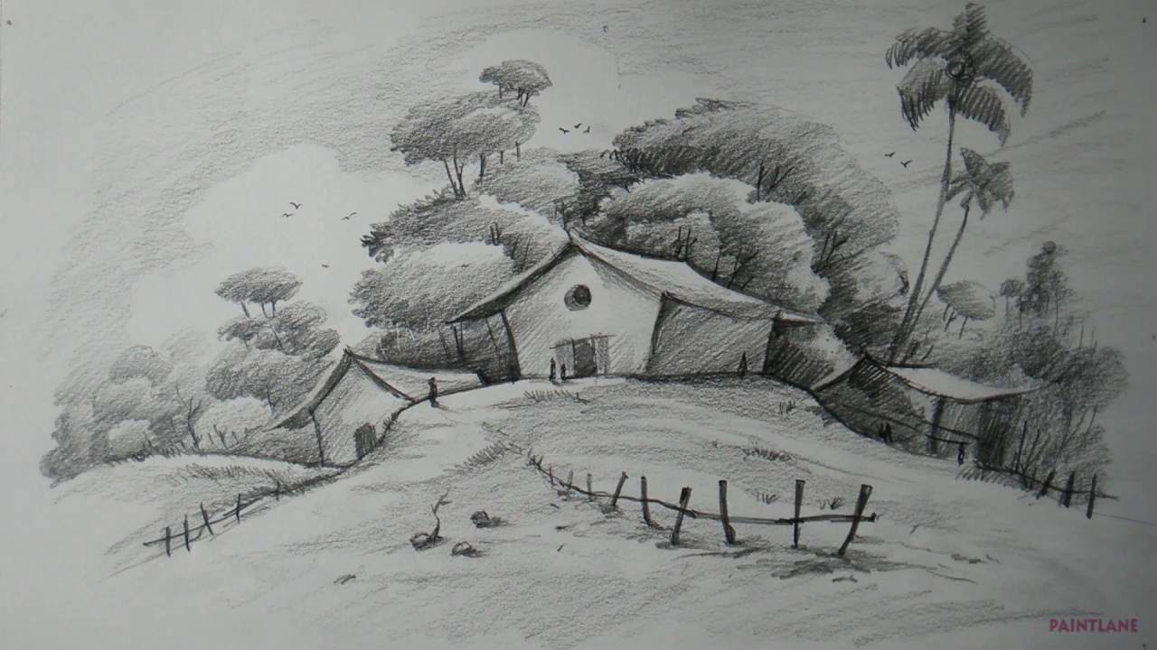 Easy Pencil Landscape Drawings A Beginner S Guide To Creating Stunning