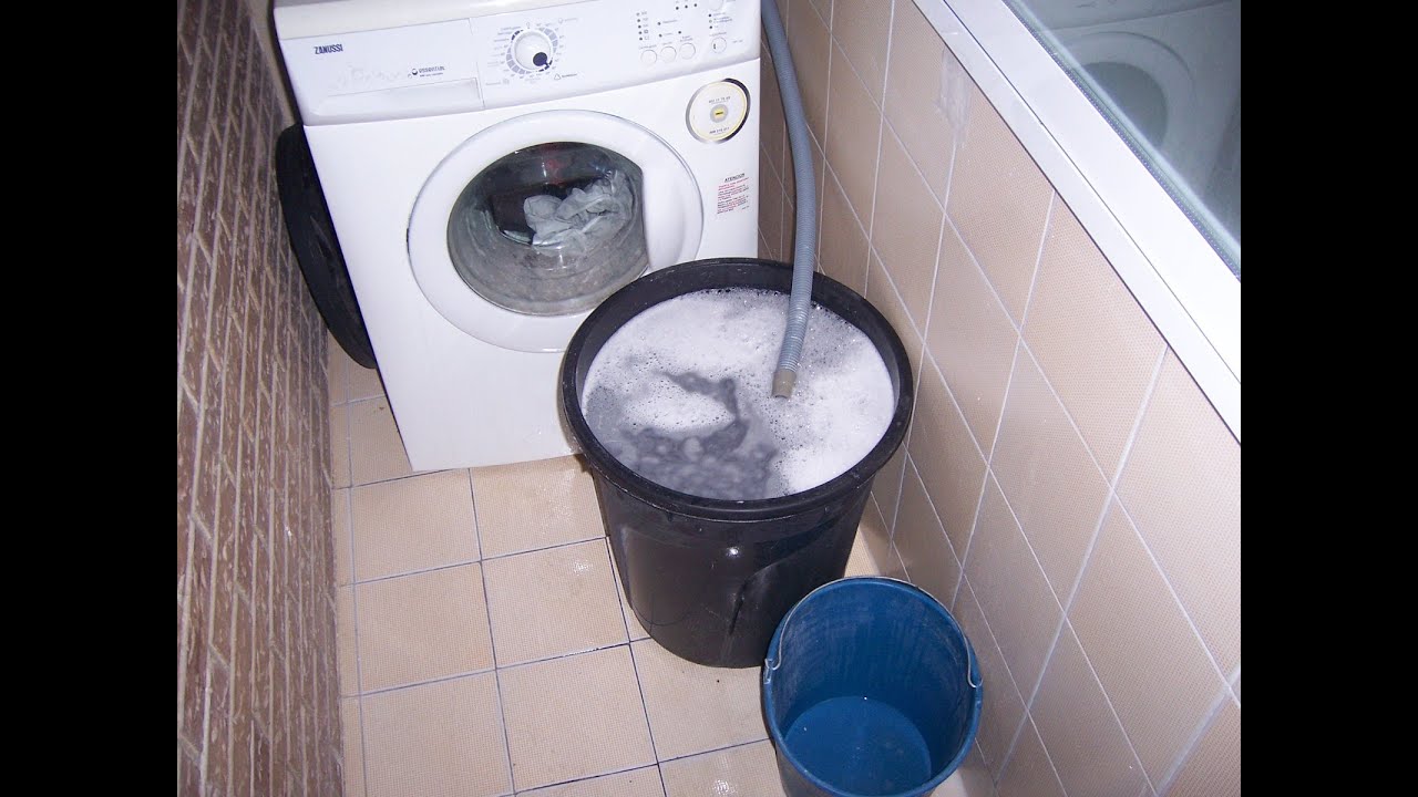 Cómo Reciclar Y Limpiar El Agua De La Lavadora Youtube