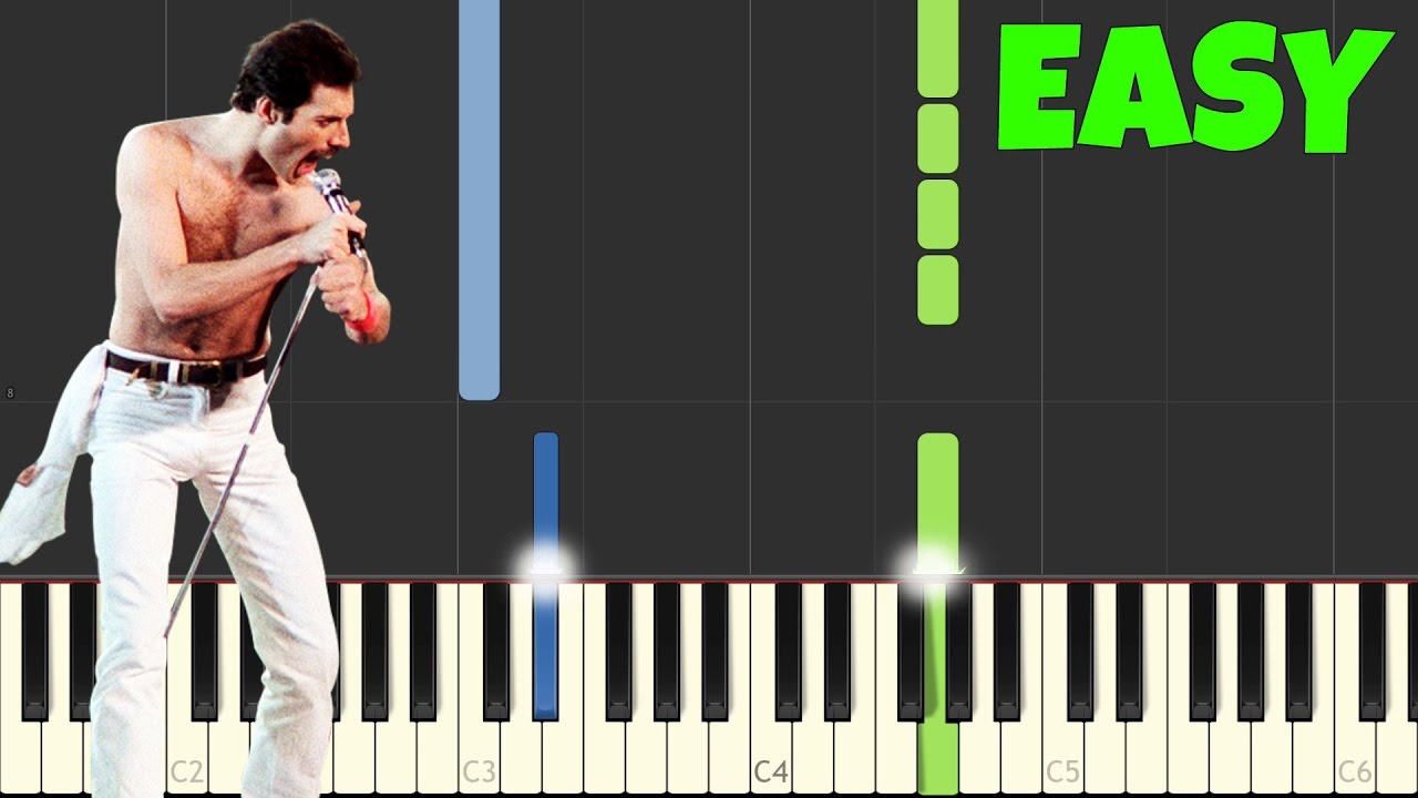 Bohemian Rhapsody Piano Chords Easy Sheet And Chords Collection