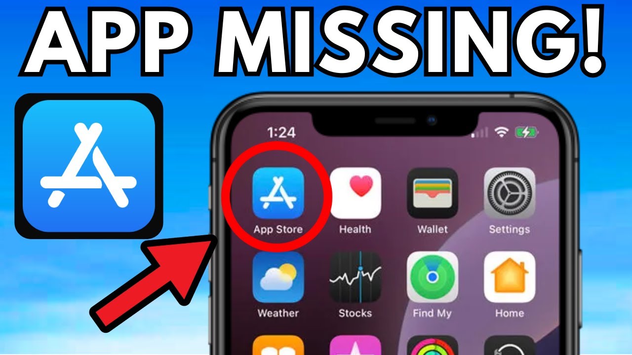 How To Fix App Store Missing On Iphone Full Guide Youtube