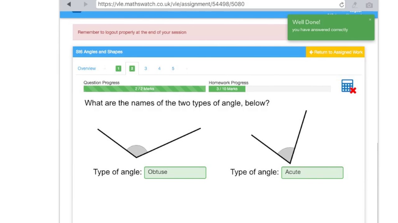 Mathswatch Tutorial Youtube