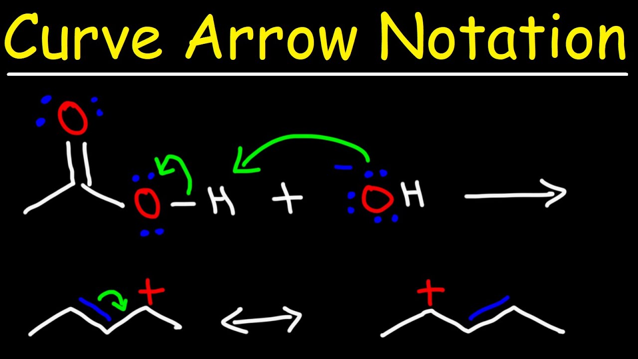 Curve Arrow Notation Electron Pushing Arrows Youtube