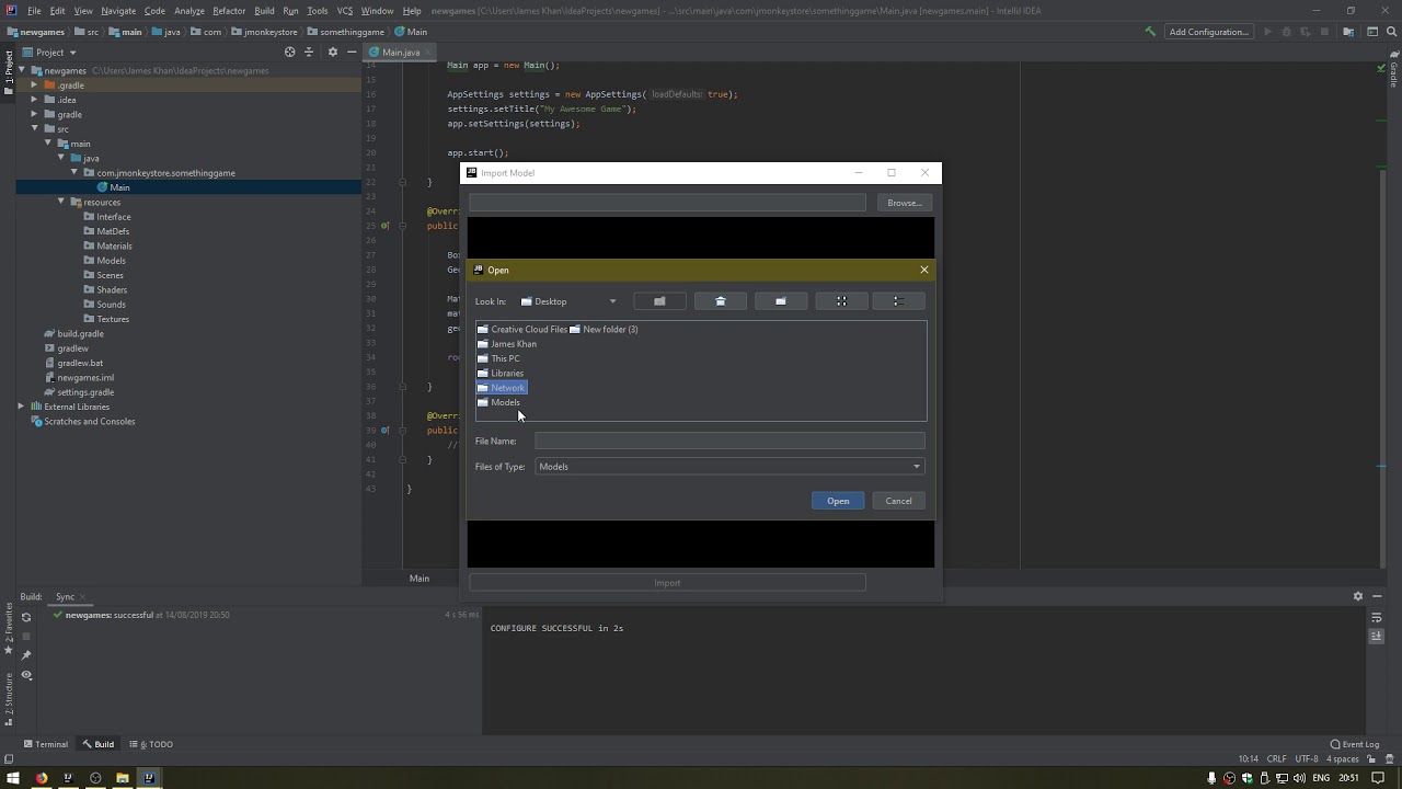 Intellij Jmonkeyengine Integration Youtube