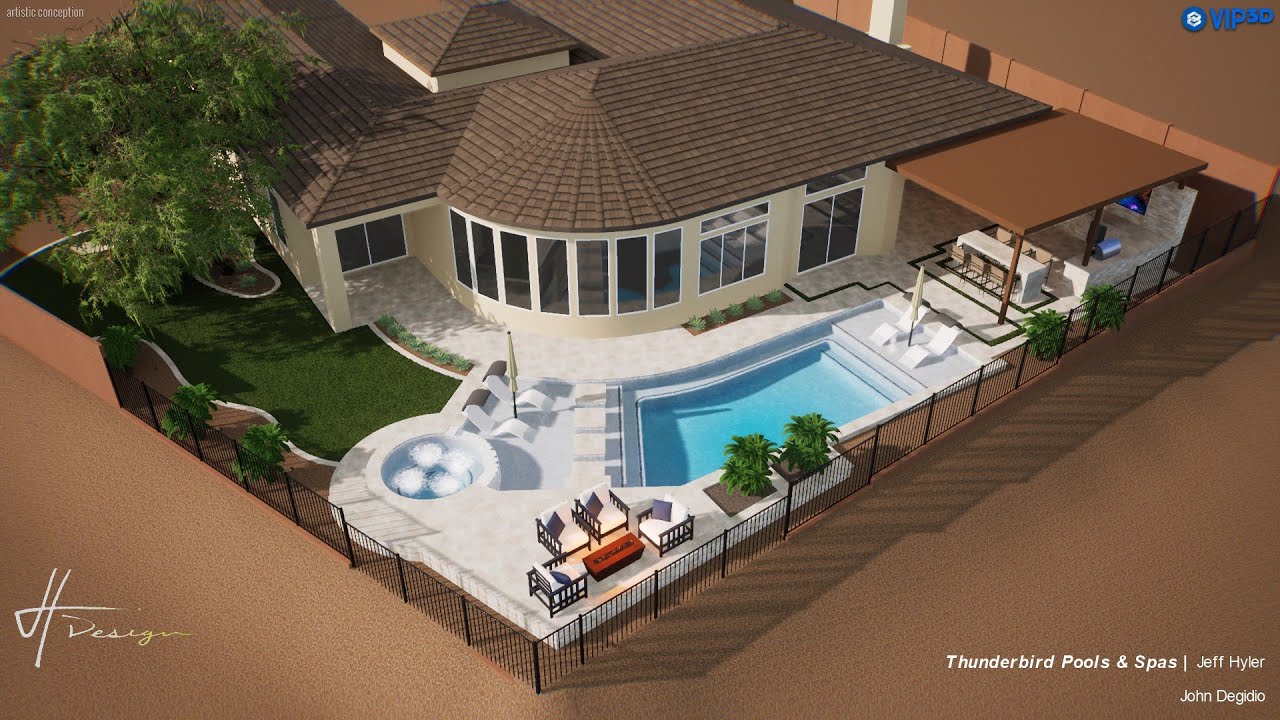 Degidio Design Concept Revised Pt 2 Thunderbird Pools Spas Youtube