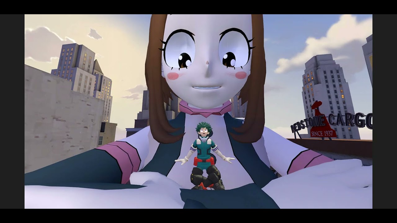 Giant Ochaco Uraraka Growth Youtube