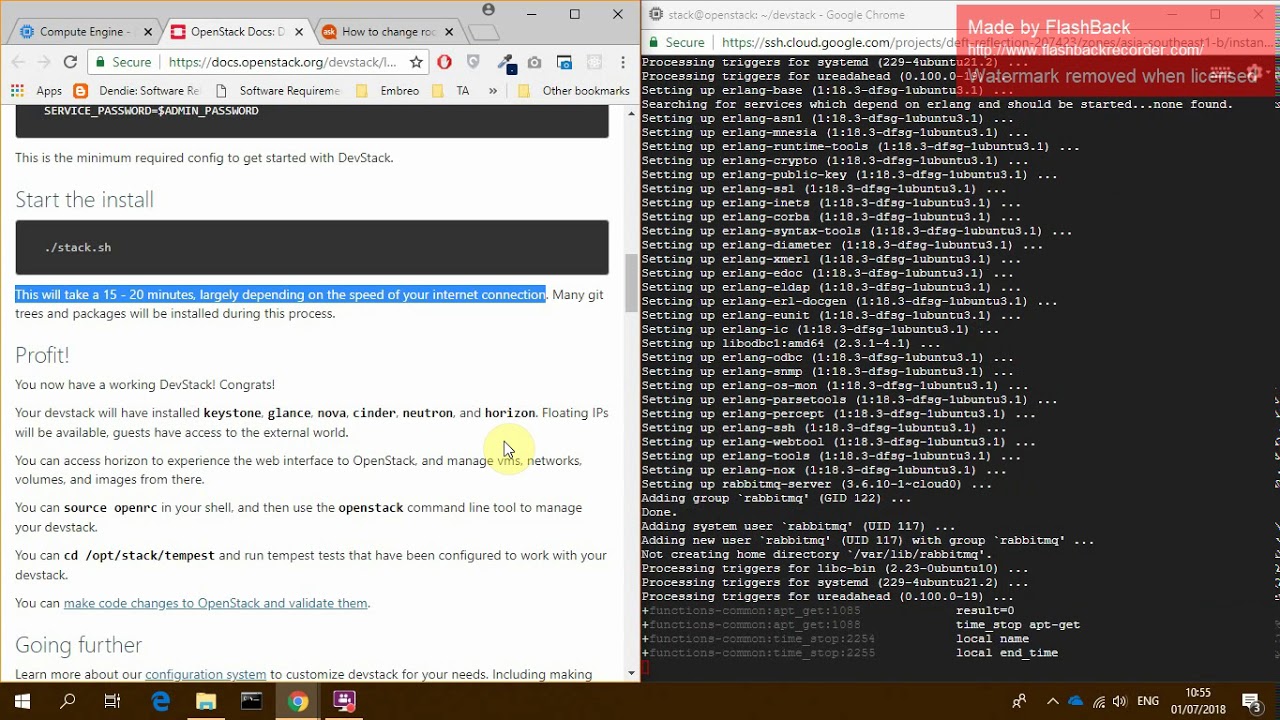 Instalasi Openstack Devstack Pada Ubuntu Server Youtube