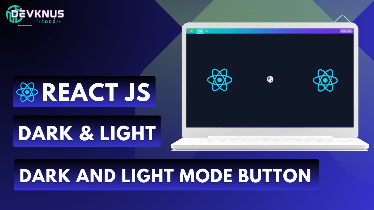 Build A Light And Dark Mode In React Js Light Dark Using Hooks