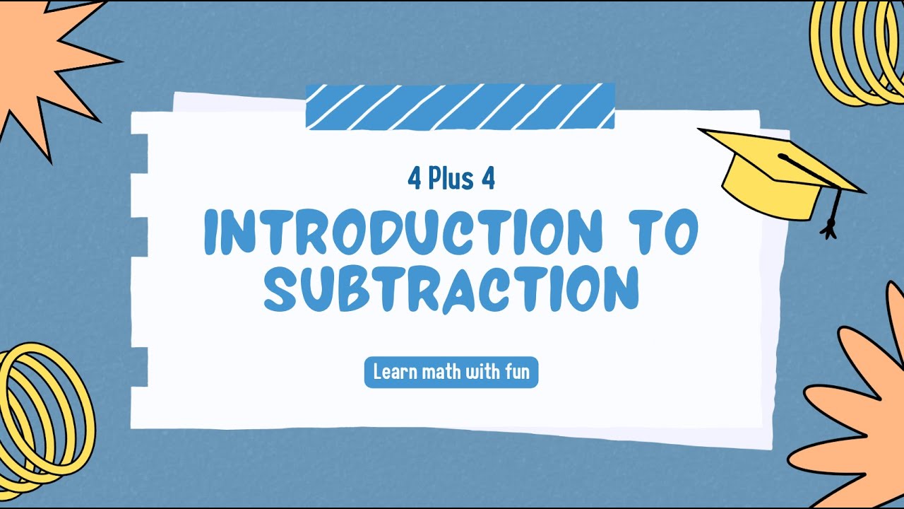 Introduction To Subtraction Youtube
