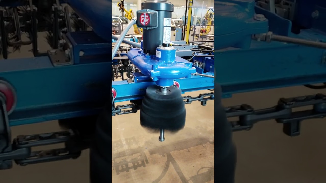 Op 8 Powered Conveyor Cleaner Video Youtube
