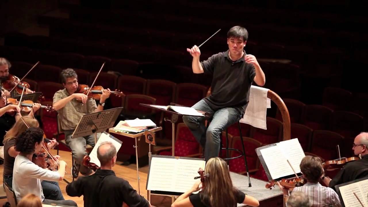 Alan Gilbert Rehearses The New York Philharmonic Youtube