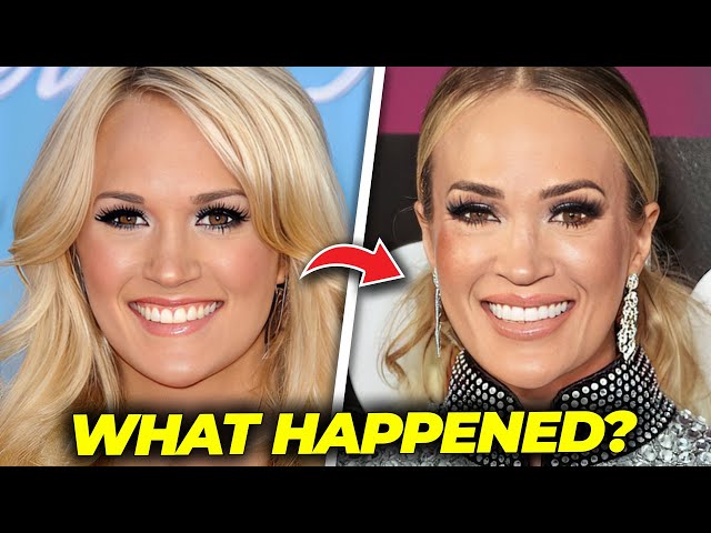 Carrie Underwood Then And Now Carrie Underwood Then Now Photos Of