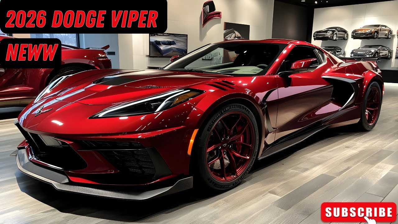 The Return Of A Legend Introducing The 2026 Dodge Viper Youtube