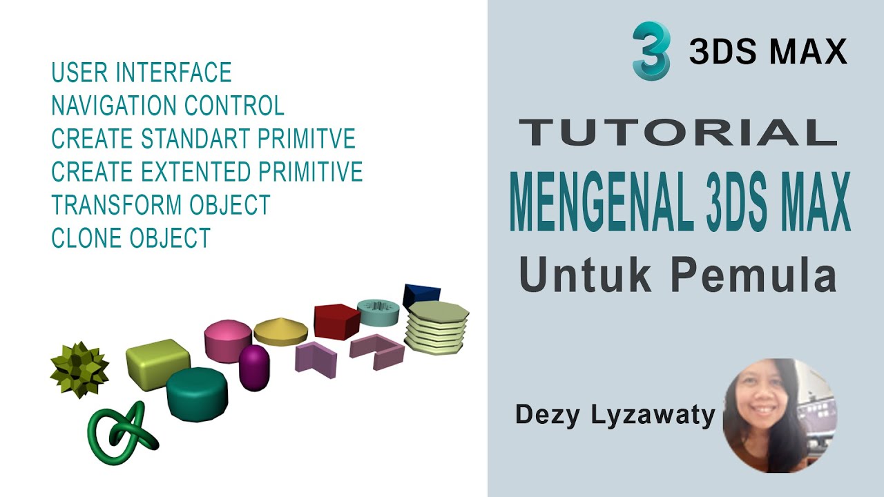 3ds Max Tutorial User Interface Youtube