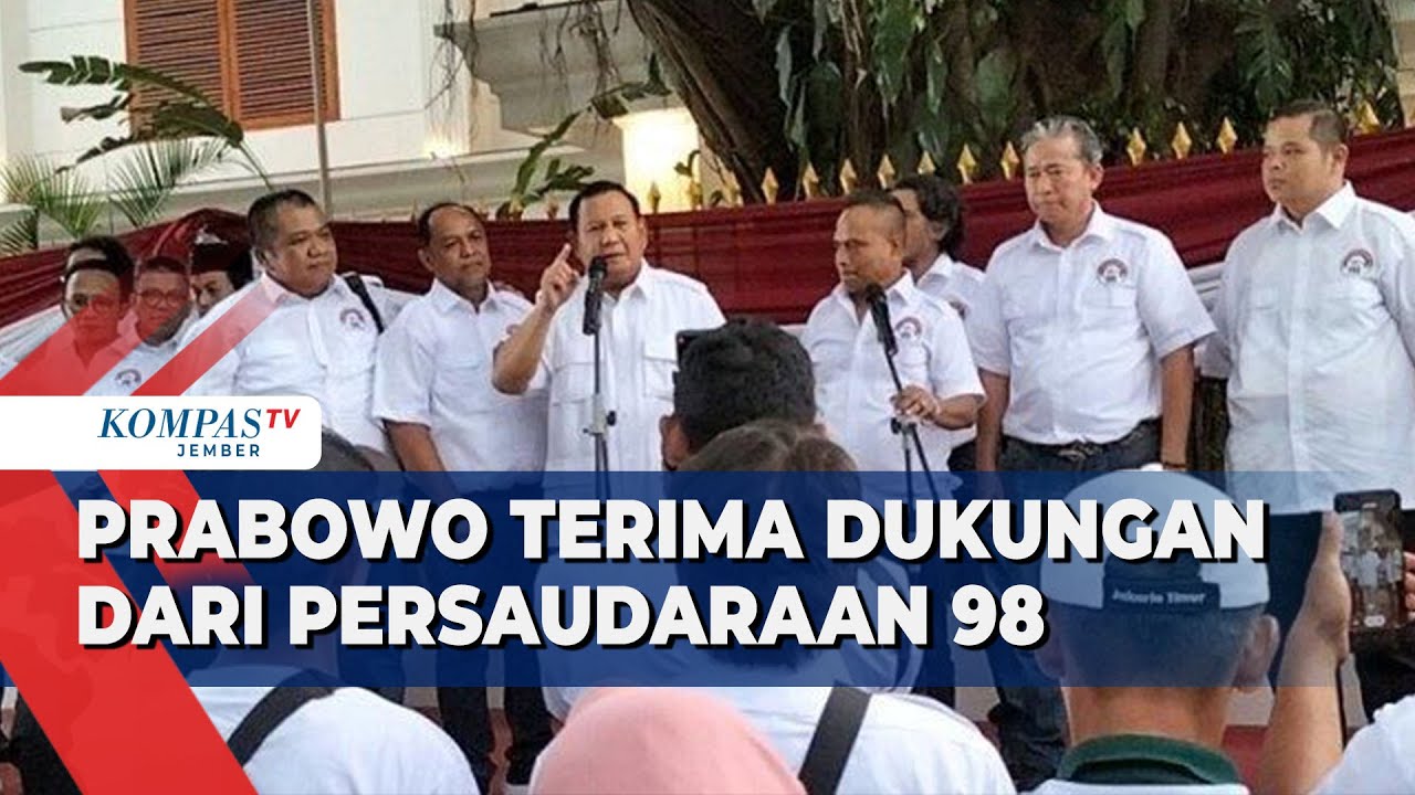 Prabowo Didukung Aktivis 98 Dulu Berseberangan Kini Bersatu Youtube