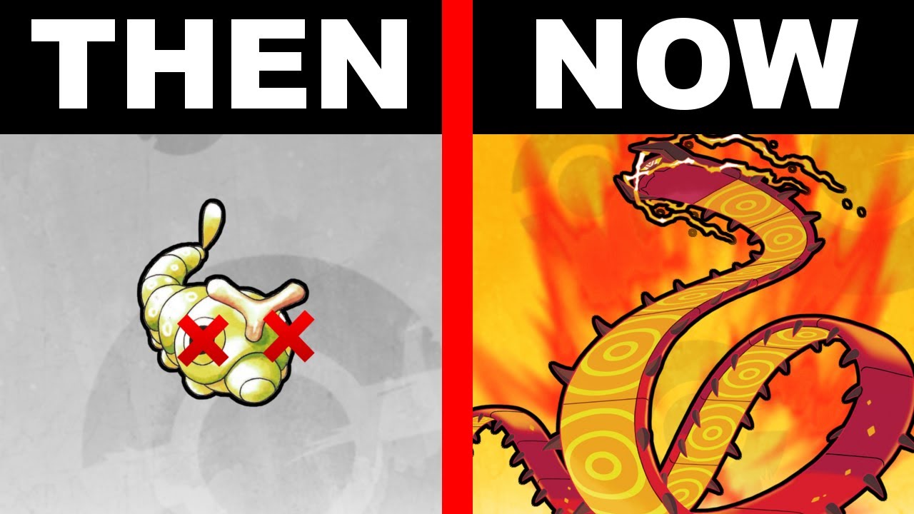 Bug Type Pokemon Then Vs Now Youtube