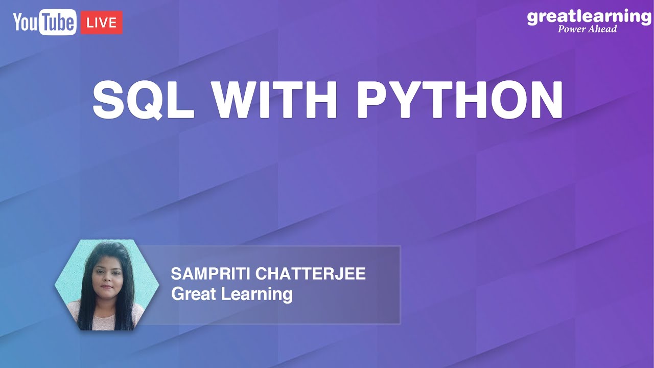 Sql With Python How To Connect Python To Sql Database Python For
