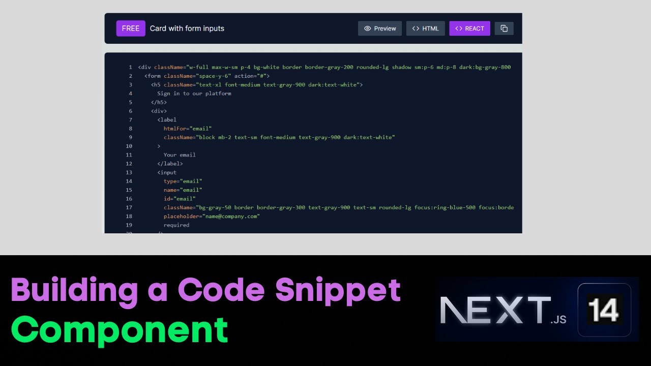 Building A Code Snippet Component With Syntax Highlighting In Next Js