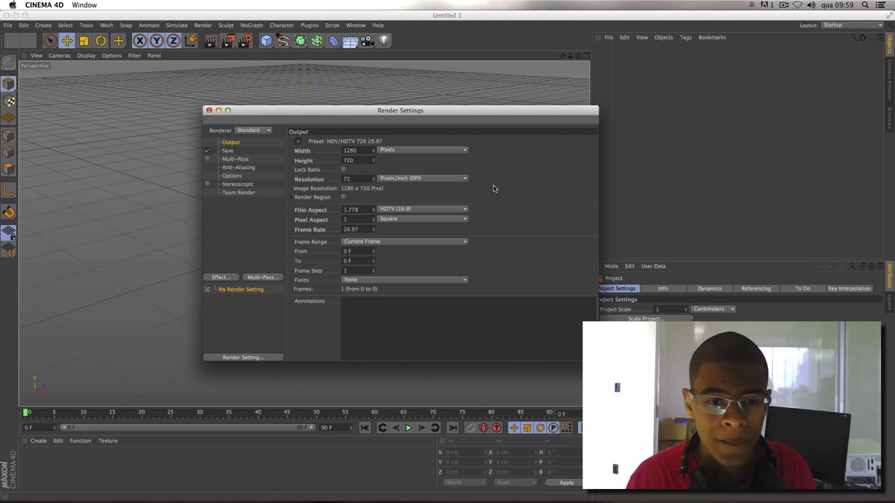 Cinema 4dчѓ Dicas Pвѓ Iniciantes Basic Render Settings Youtube