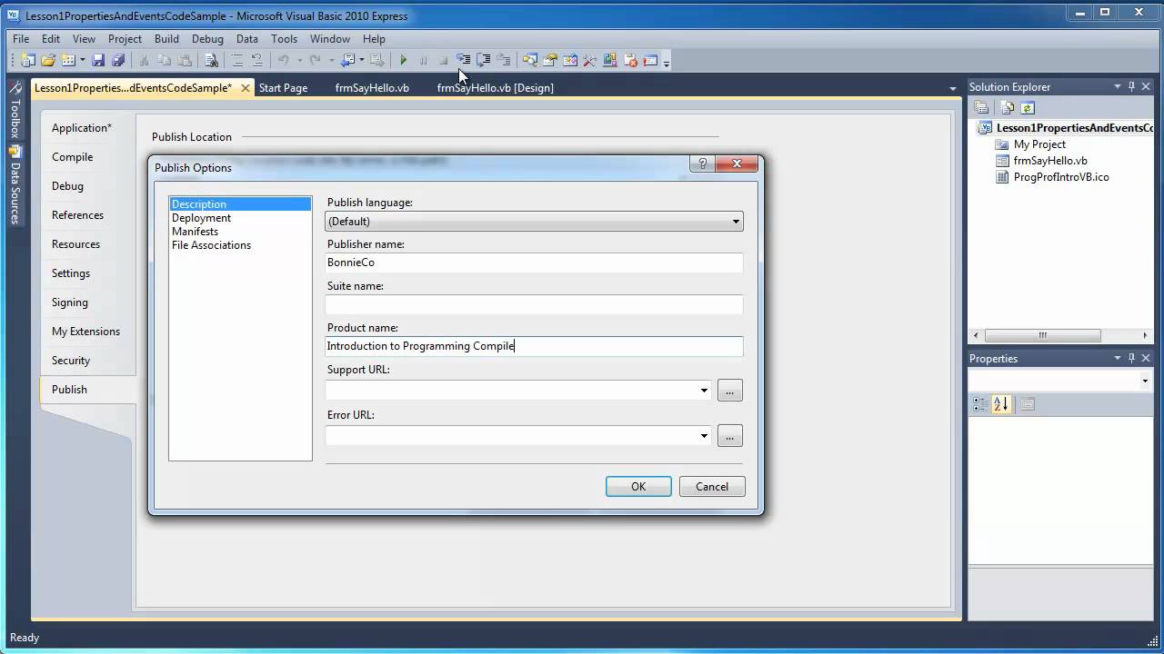 Visual C 2010 Express Tutorial 4 Functions Dysfunction Of