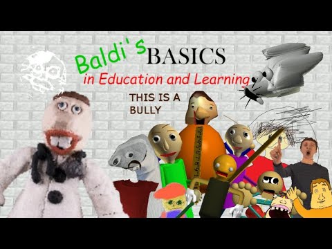 The Characters Take The Dr Reflex Test Baldi S Basics Plus Youtube
