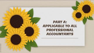 The Professional Code Of Ethics For Accountants Part 1 Fog Accountancy