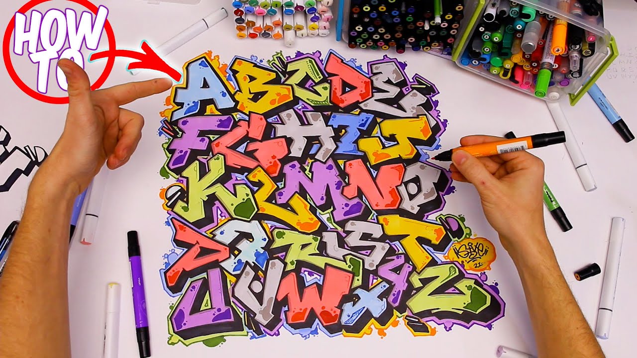 How To Draw Easy Graffiti Letters Step By Step You Infoupdate Org