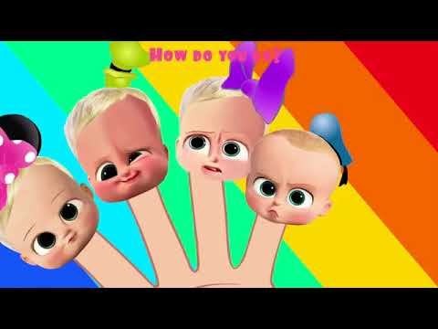 Baby Mickey Finger Family Song For Kids Youtube