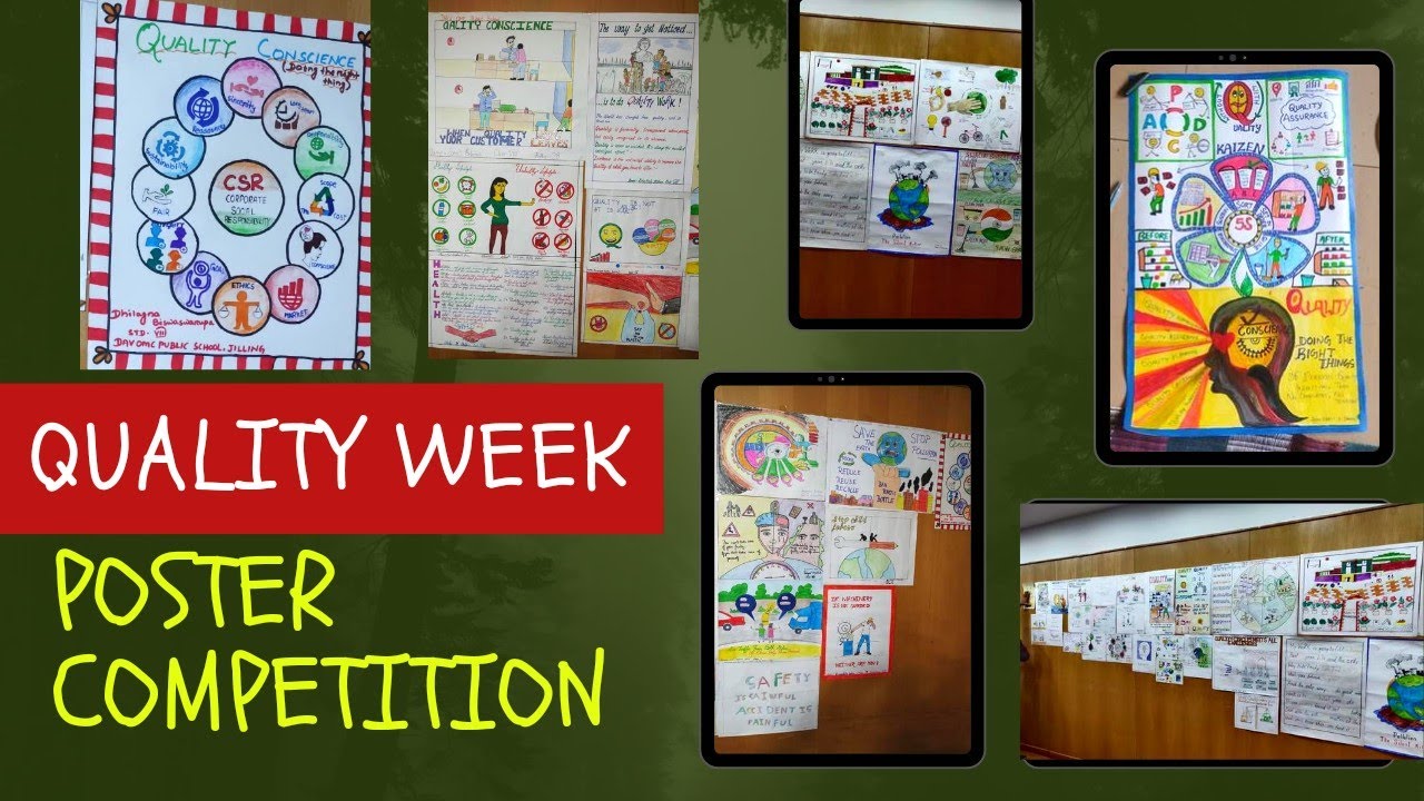 Quality Week Poster Competition Quality Week Celebration Kaizen Quality