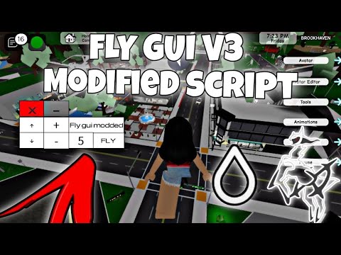 Op Fe Fly Gui V3 Modified Script Hydrogen Fluxus Youtube