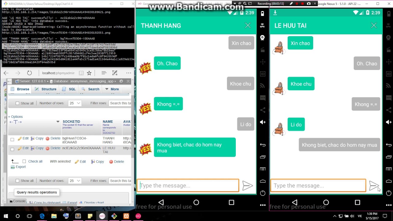 Anonymous Messaging App Youtube