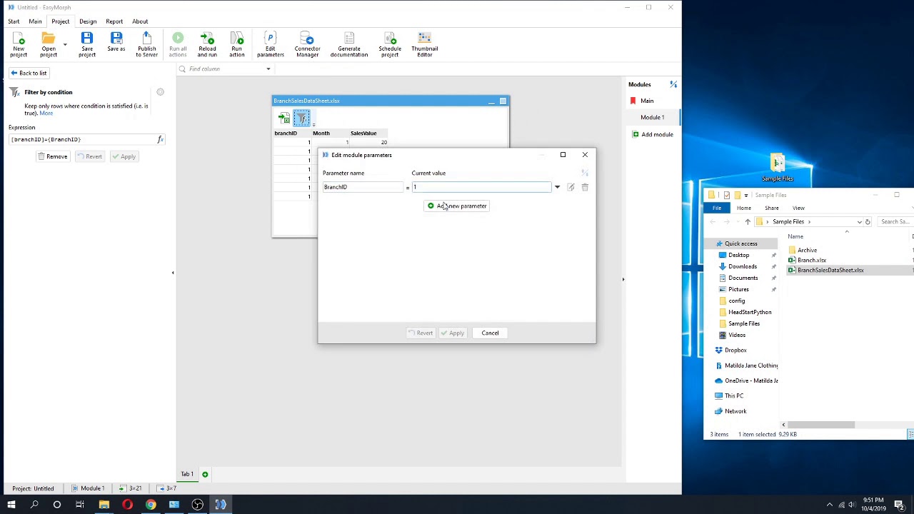 Iterations In Easymorph Part 1 Youtube