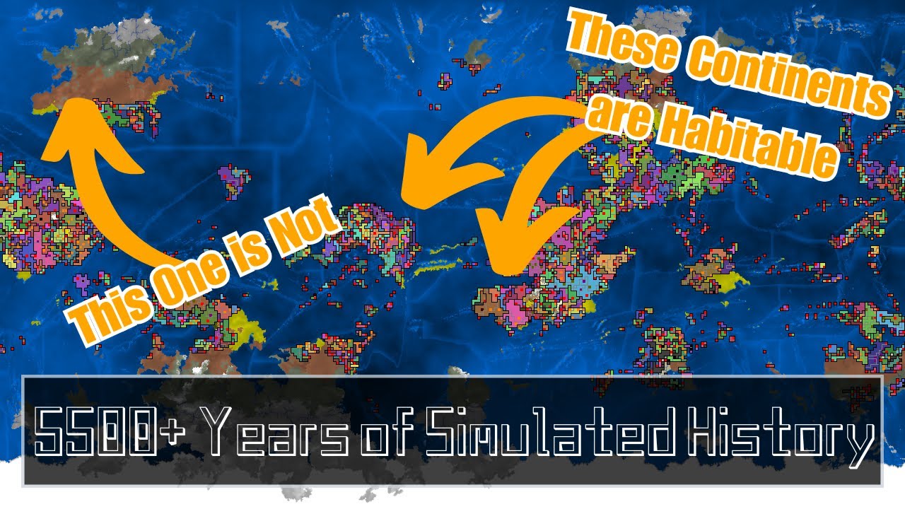 Which Island Continent Will Conquer The World 5500 Years Timelapse Of