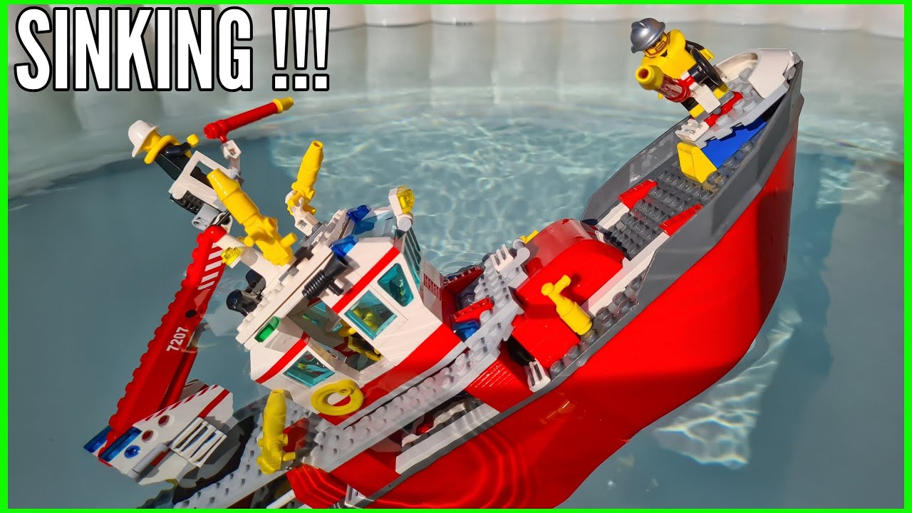 Lego Boats Sinking 4 Youtube