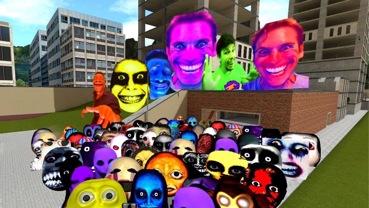Boss Mr Beast Proxy Horror Nextbots Ruined Weirdstruct Gmod Youtube