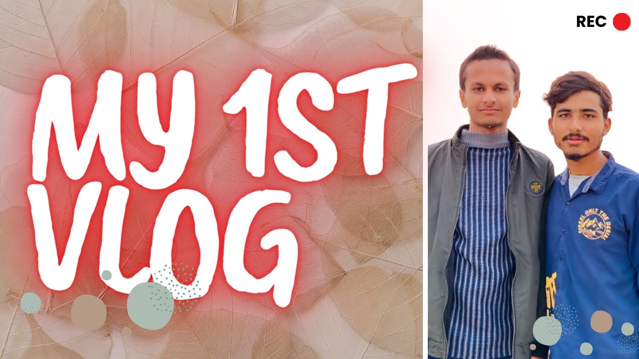 My First Vlog On Youtube Youtube