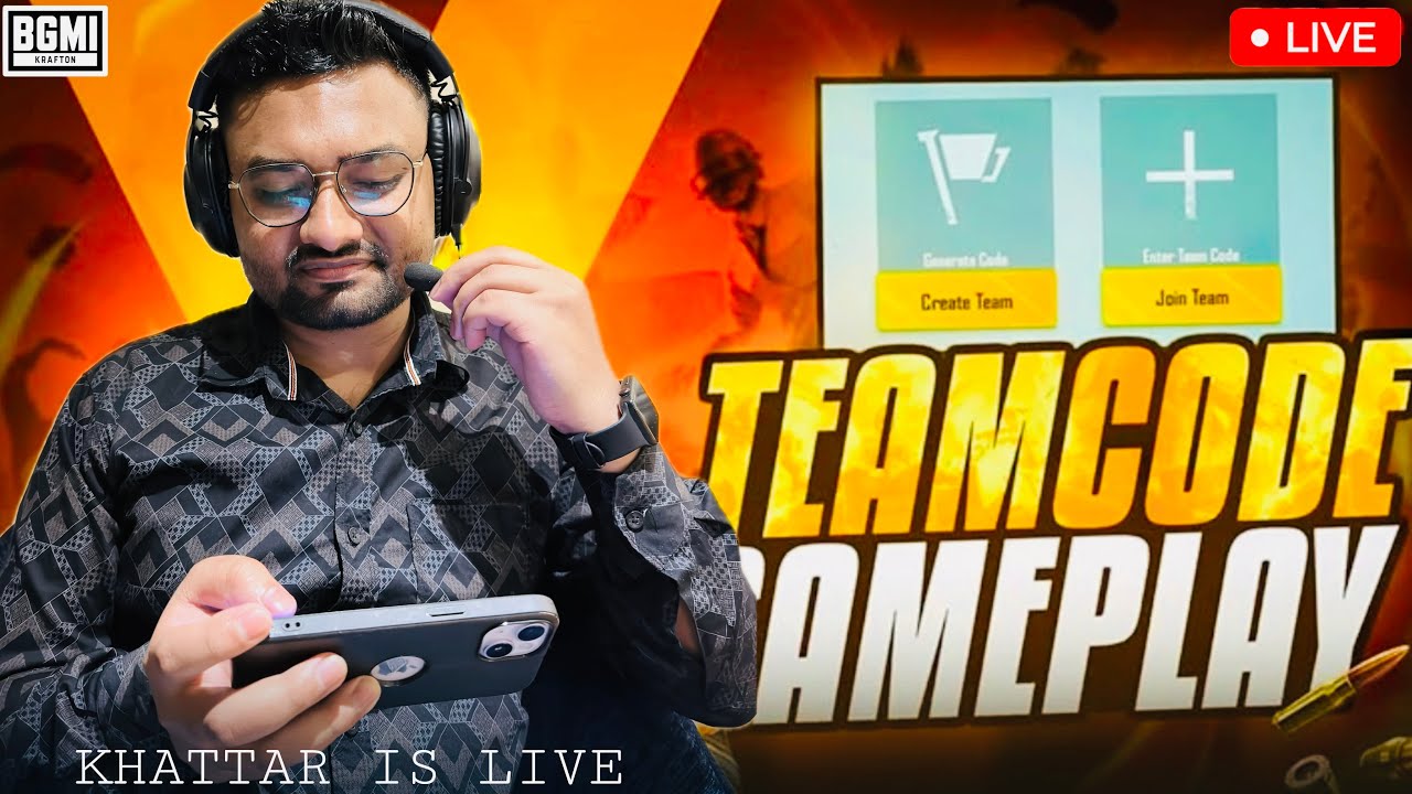 Aaj Only On Team Code Gameplay Bgmi Shortfeed Livestreams Youtube