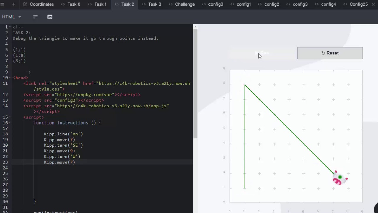 Code4kids Robotics Course 1 Lesson 3 Youtube