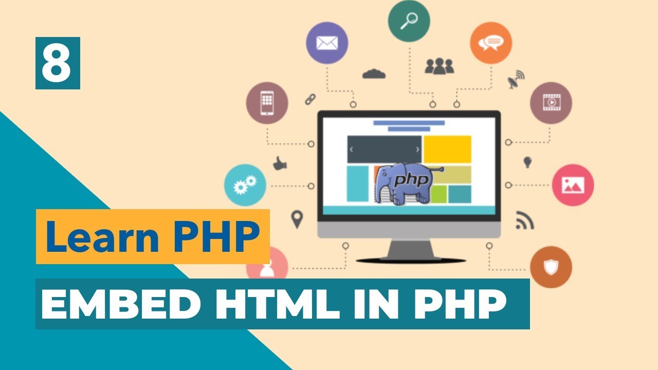 Embedding Html In Php Block In Urdu Hindi Youtube