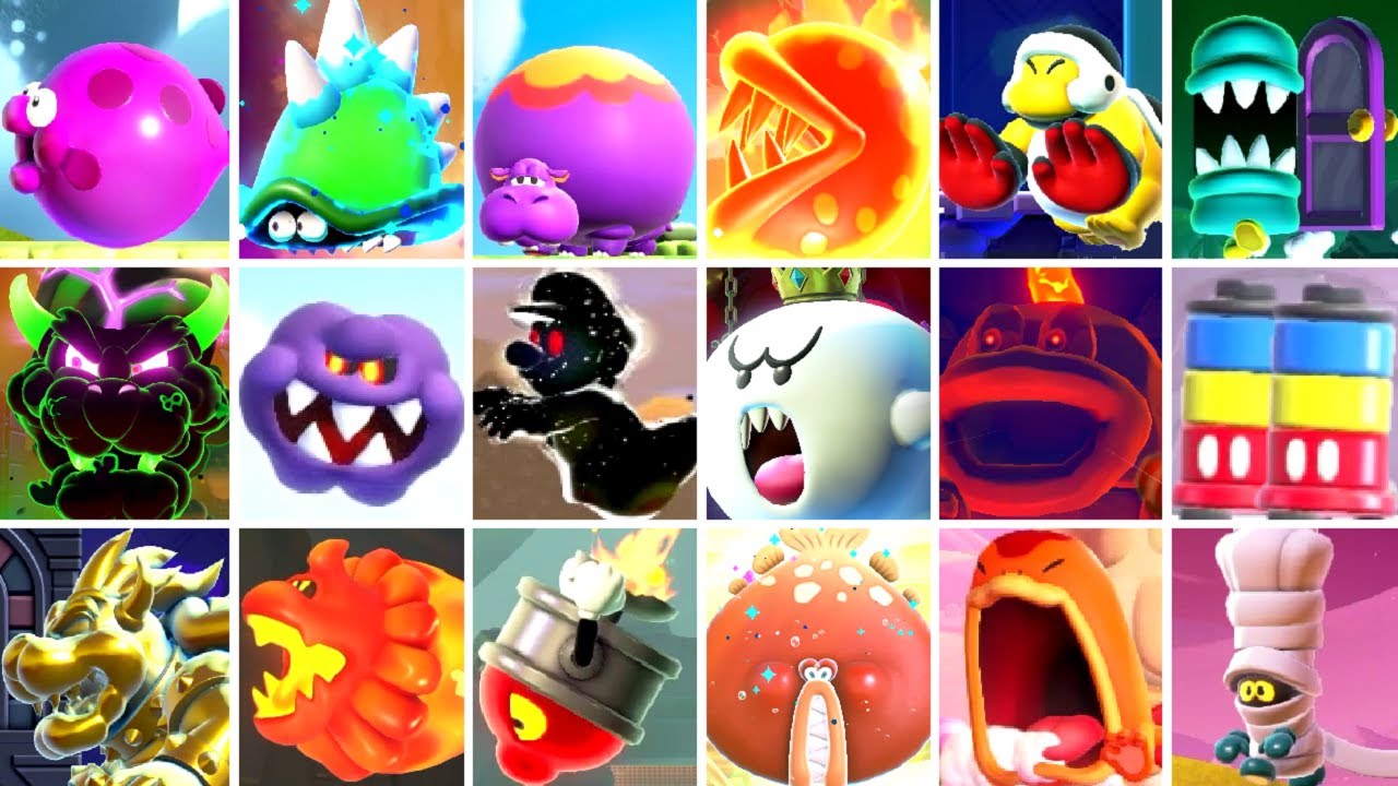 Mario Enemies List Smm3 New Enemies Comic Studio