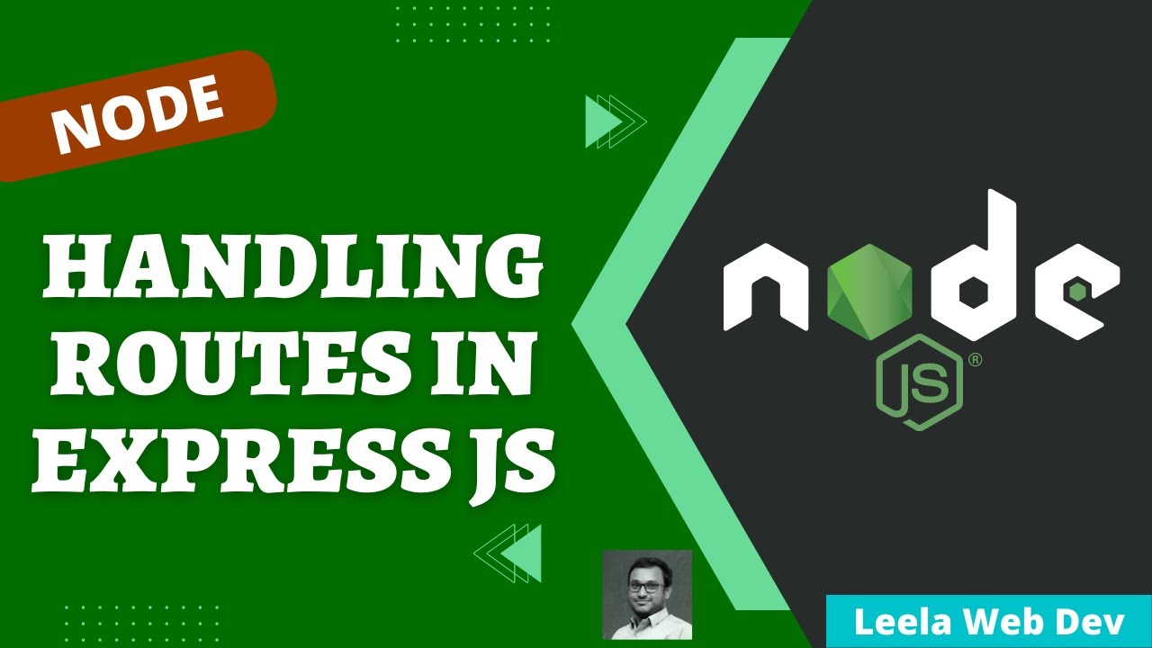 10 Handling Different Routes In The Express Node Project Using