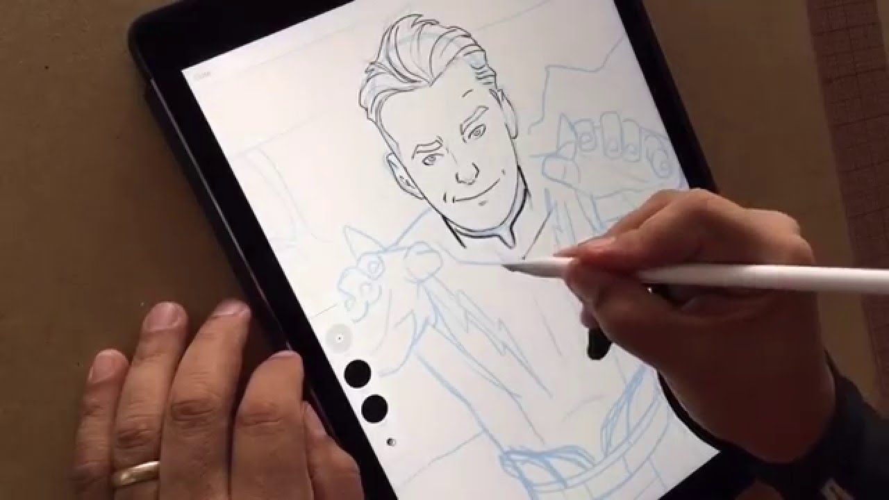 Sketching With Ipad Pro Youtube
