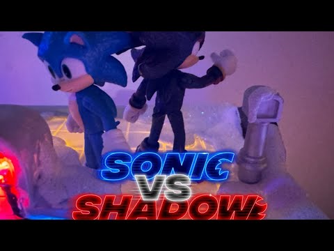 Sonic Vs Shadow Stop Motion Part 1 Youtube