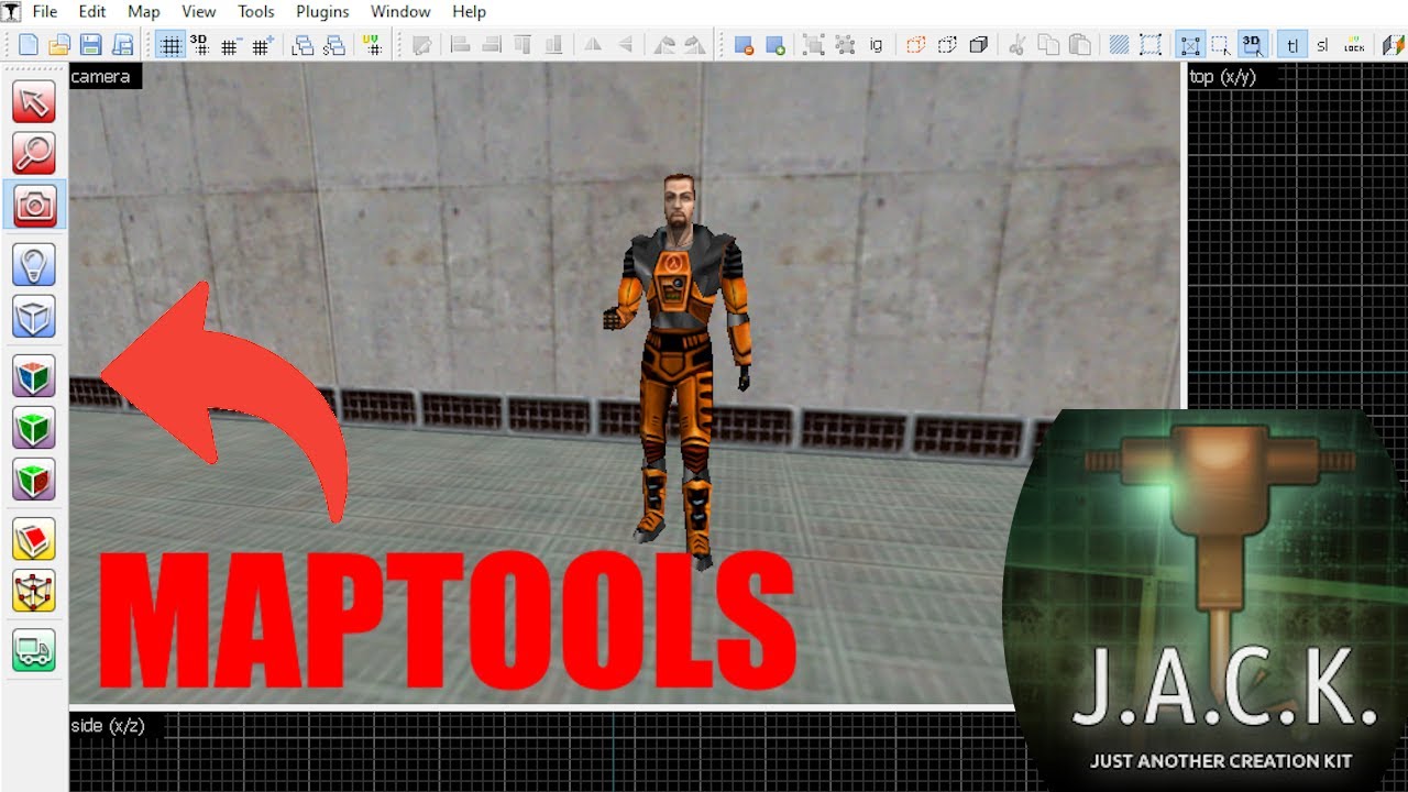 Half Life Mapping Tutorial 1 Maptools Bar Youtube