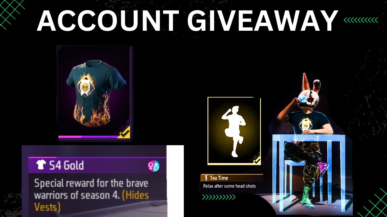 Account Giveaway Youtube