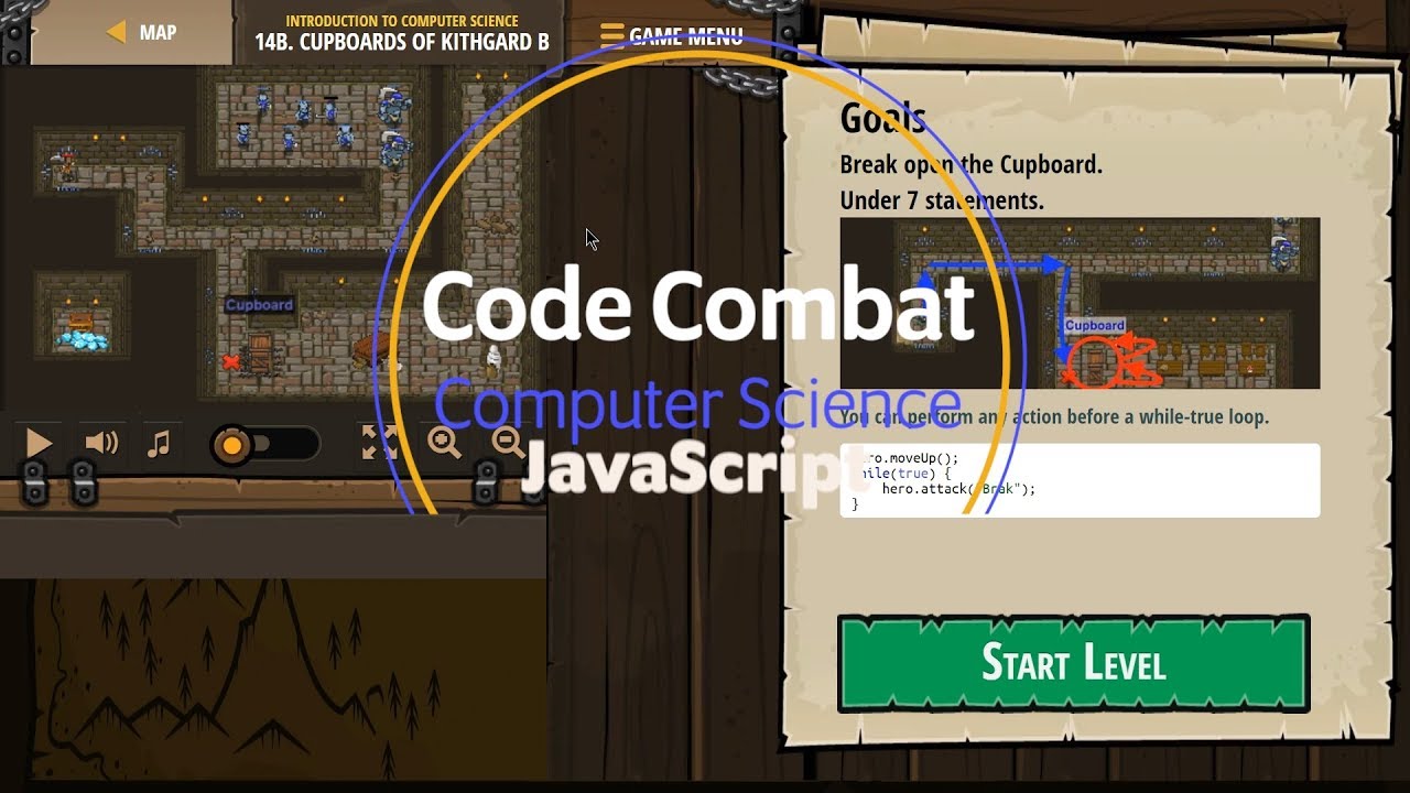 Code Combat Level 14b Javascript Tutorial Youtube