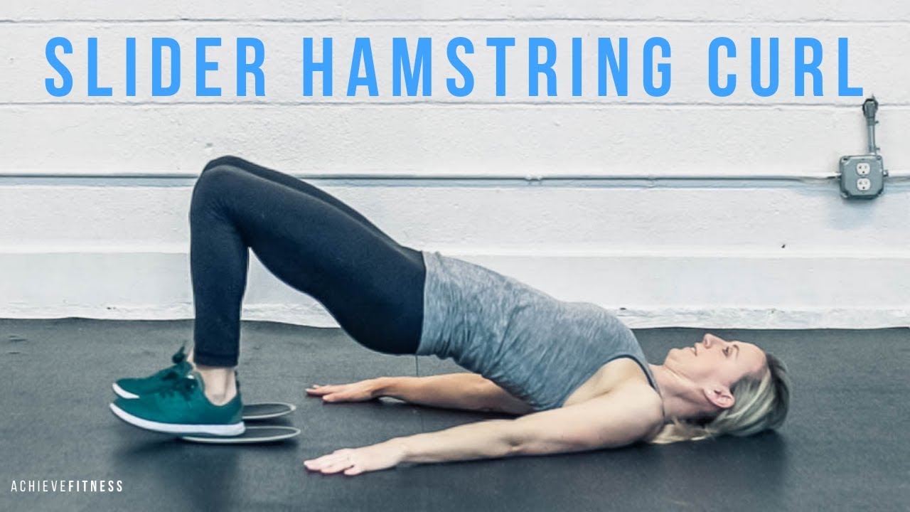 Sliding Hamstring Curl Youtube