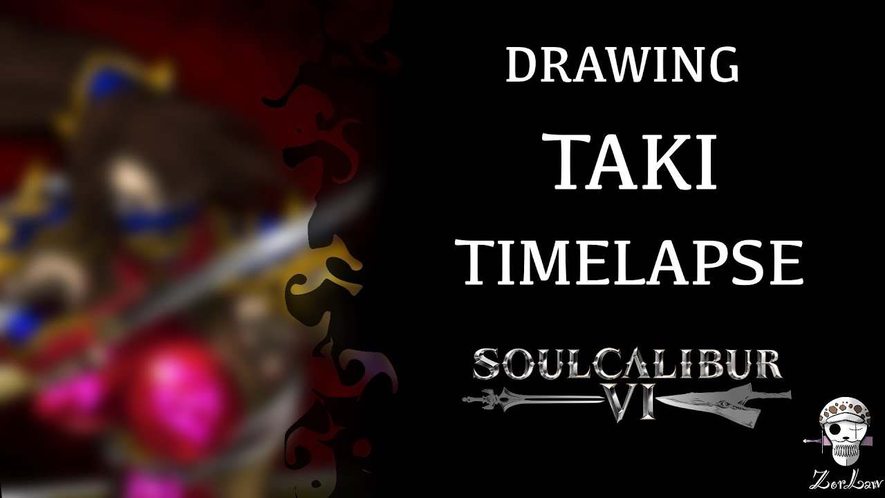 Drawing Taki Soulcalibur Youtube