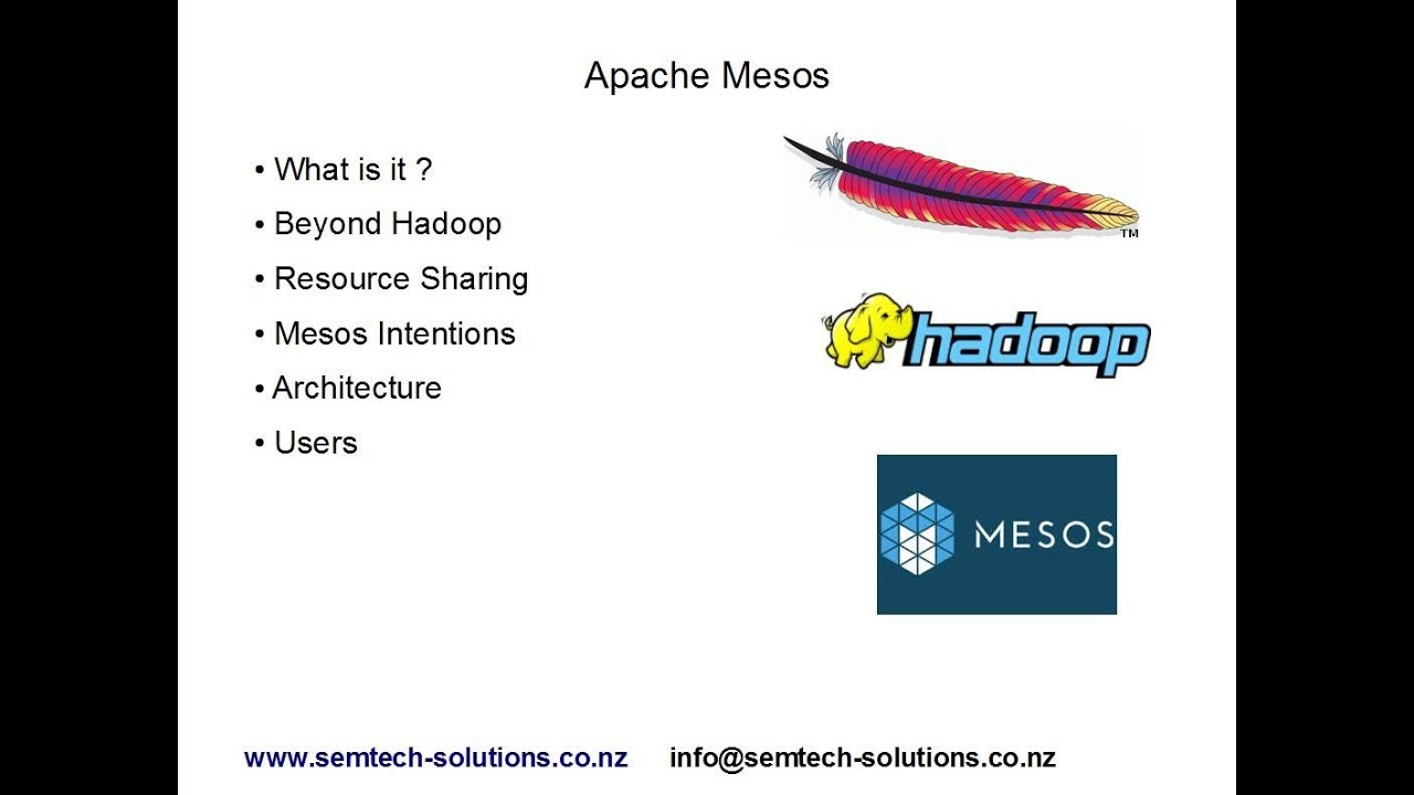 An Introduction To Apache Mesos Youtube