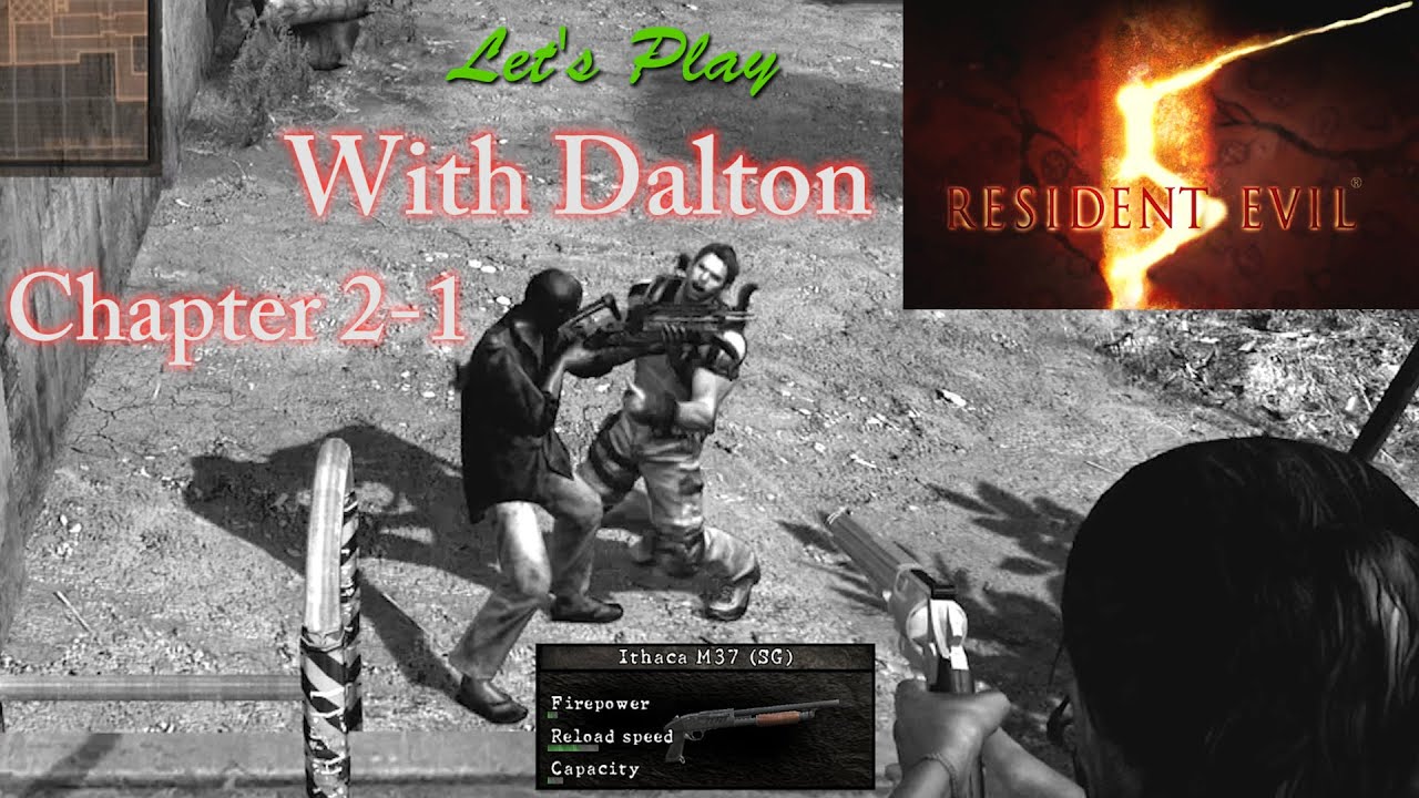 Resident Evil 5 Chapter 2 1 With Cole Dalton Youtube