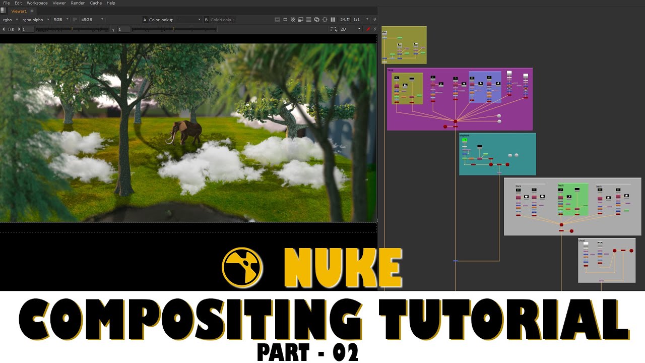 Nuke Tutorial Nuke Compositing Tutorial Part 02 Youtube